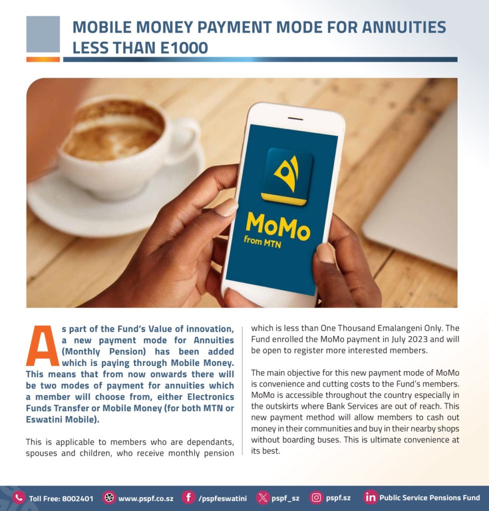 Public Service Pensions Fund | Eswatini's Public Service Pensions Fund